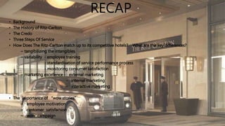 The Ritz-Carlton Case Study | PPTX