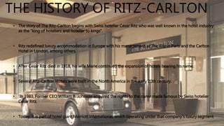 The Ritz-Carlton Case Study | PPTX