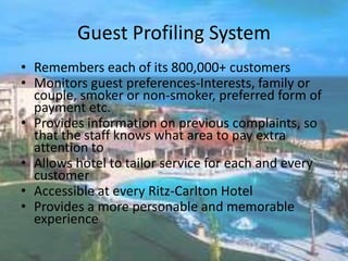 The ritz carlton | PPTX