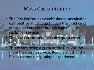 The ritz carlton | PPTX