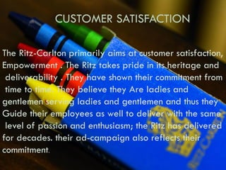 The Ritz Carlton | PDF