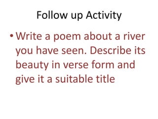 The river | PPTX