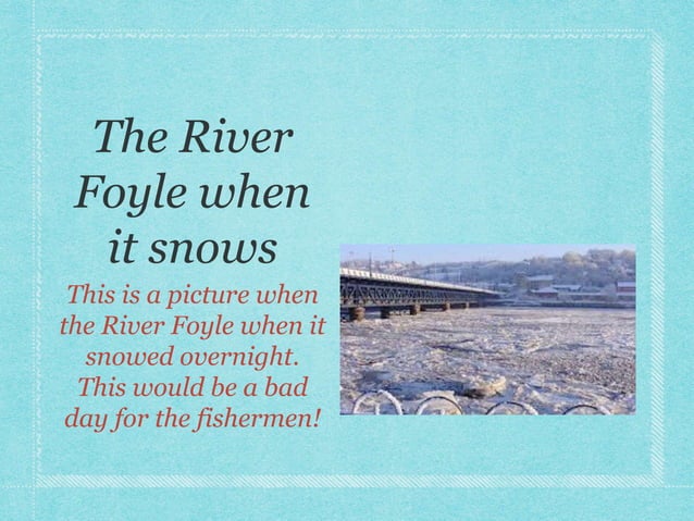 The River Foyle by Alanna | PPT