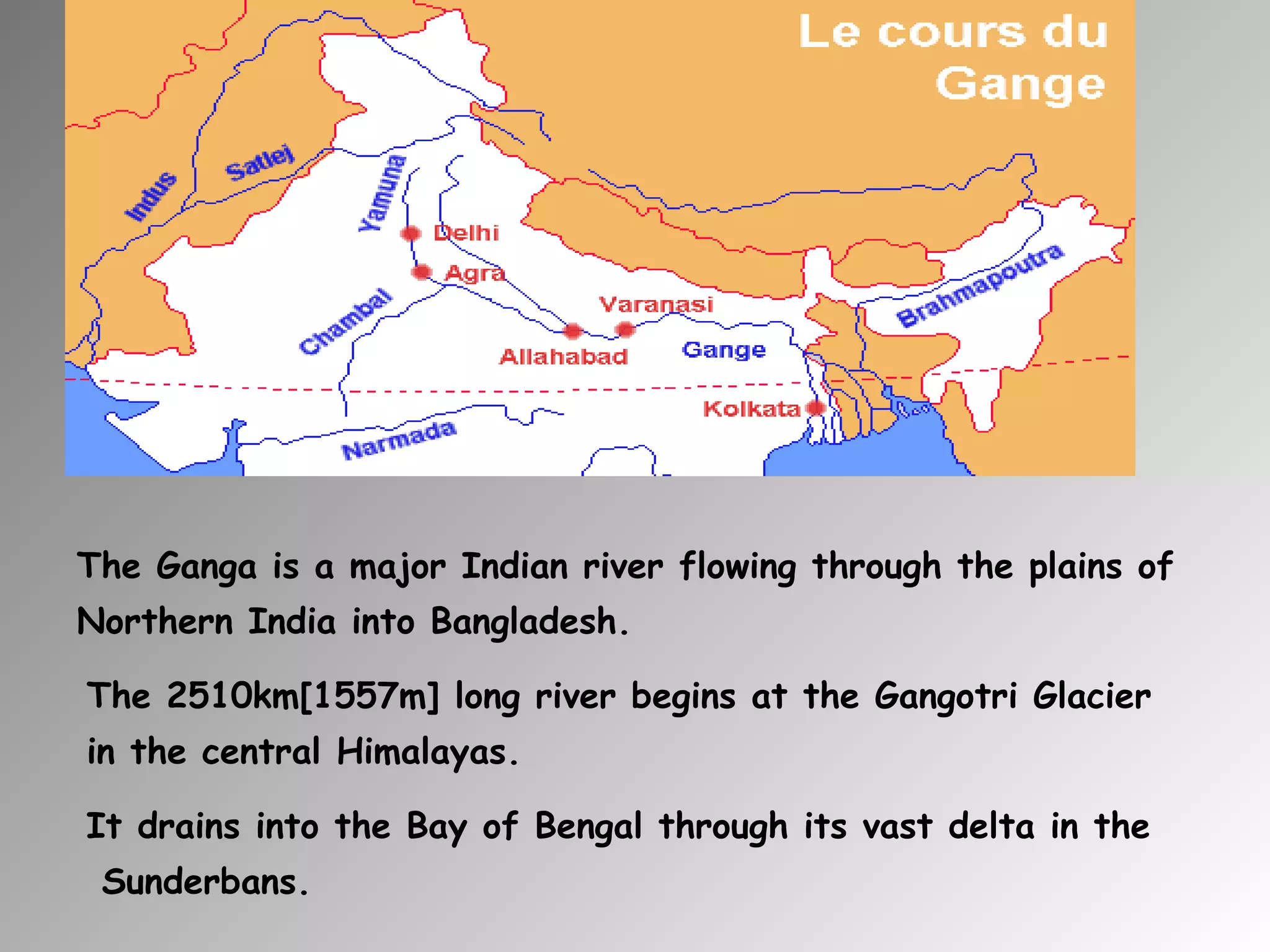 The river ganges | PPT
