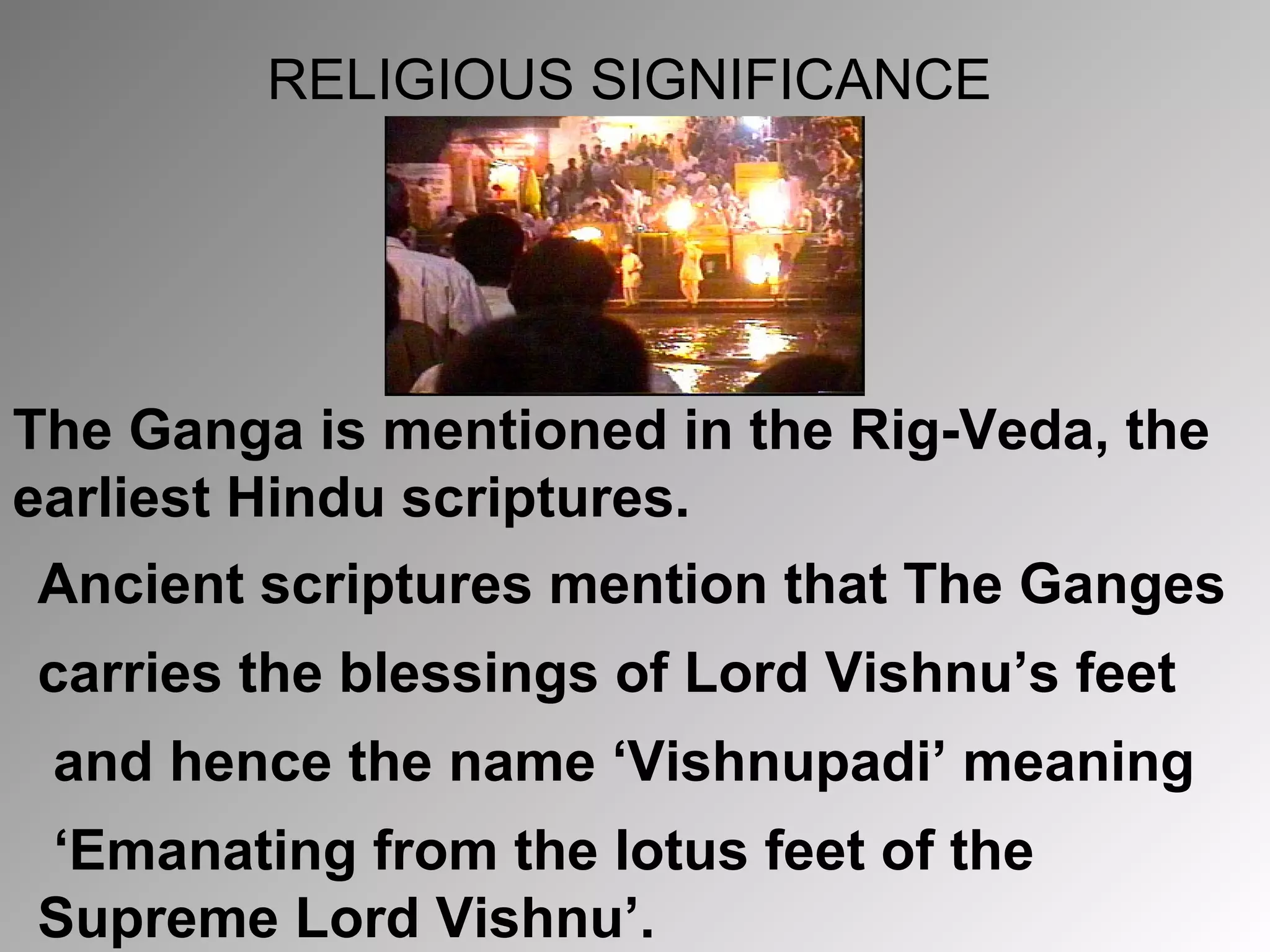 The river ganges | PPT
