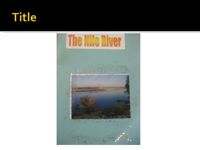 The River Nile | PPT