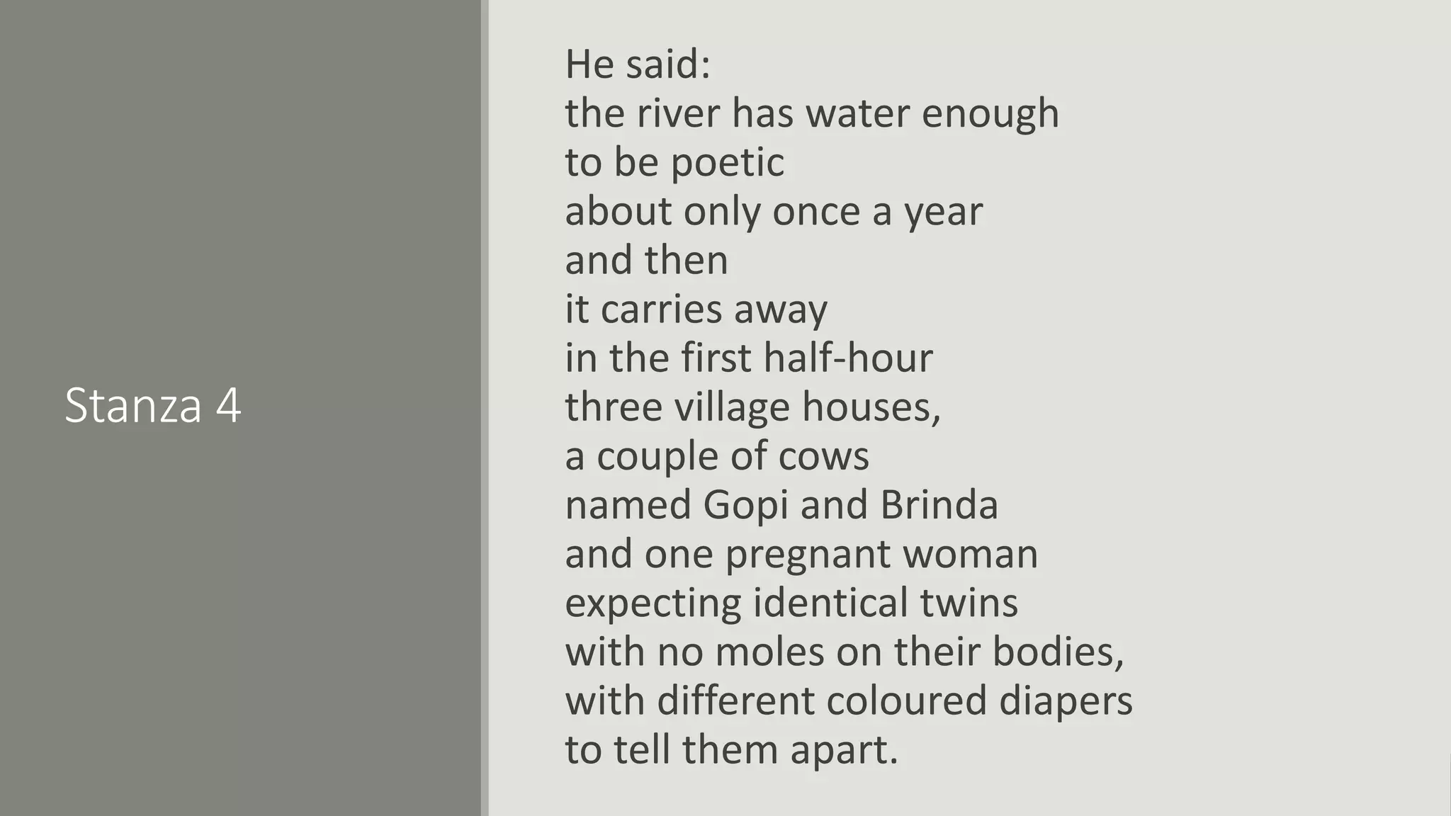 The River Poem | PPT