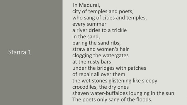 The River Poem | PPT