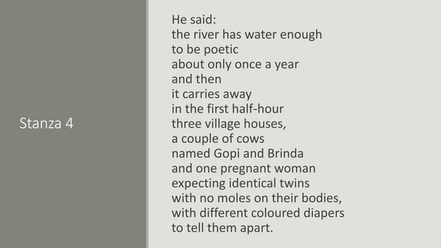 The River Poem | PPT