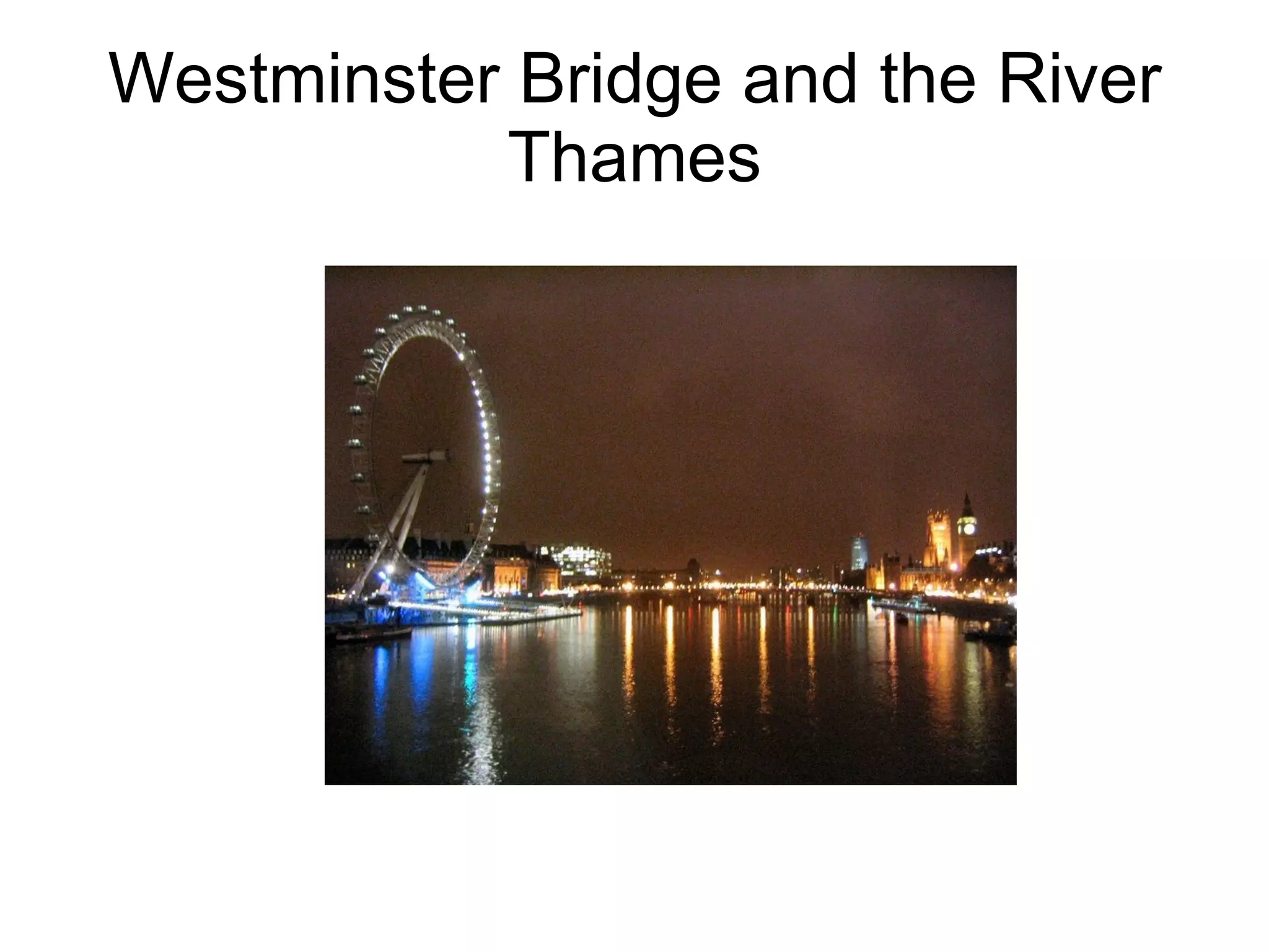 The River Thames | PPT