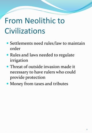 The river valley civilizations | PPTX