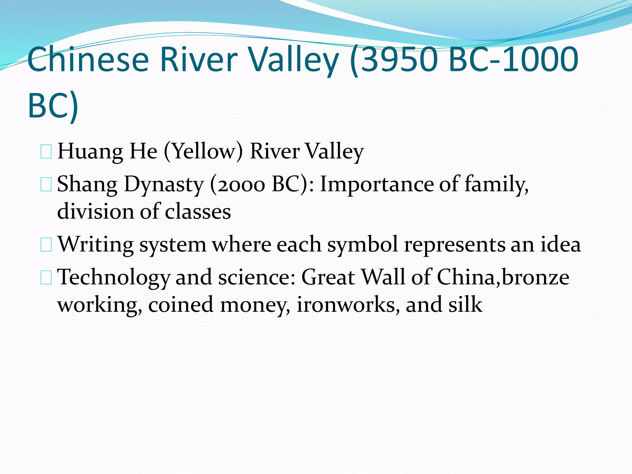 The river valley civilizations | PPTX