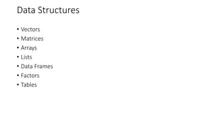 R language, an introduction | PPT