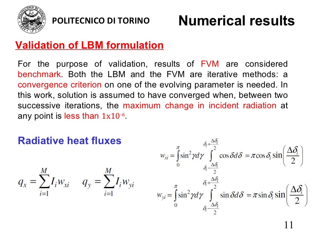 The Lattice Boltzmann Method In Solving Radiative Heat Transfer In A