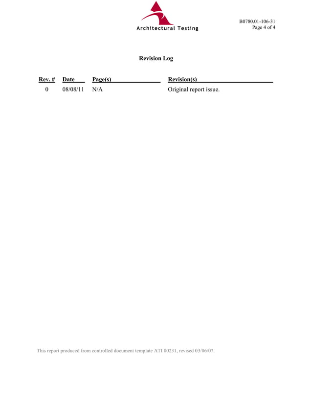 Therma cote air barrier test final report astm e 2178 | PDF