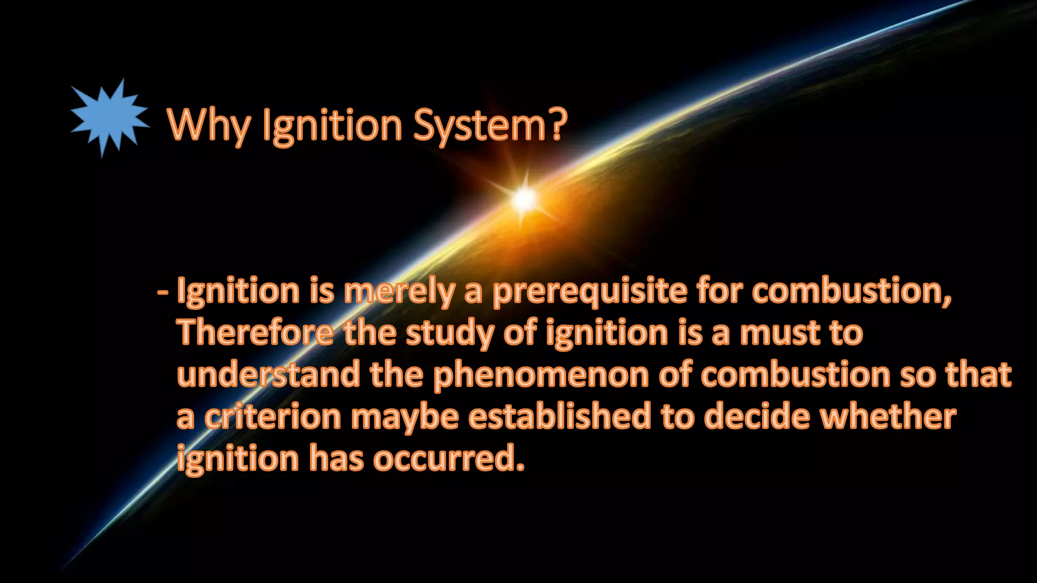 Thermal Eng- Ignition Systems | PPTX