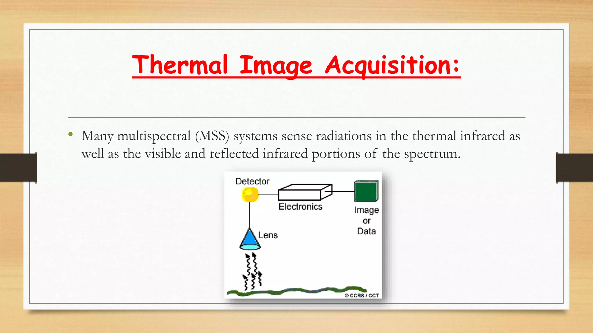 Thermal Remote Sensing | PDF