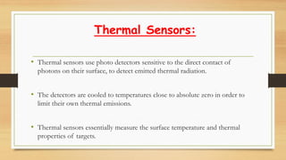 Thermal Remote Sensing | PDF