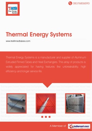 Thermal energy-systems | PDF