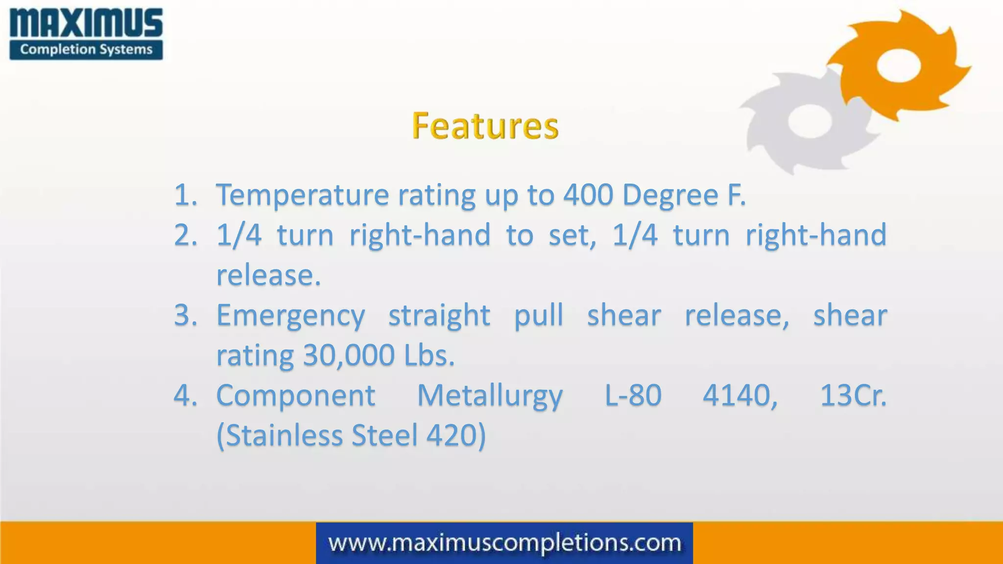 Thermal Packers System | single-string and double-grip retrievable ...