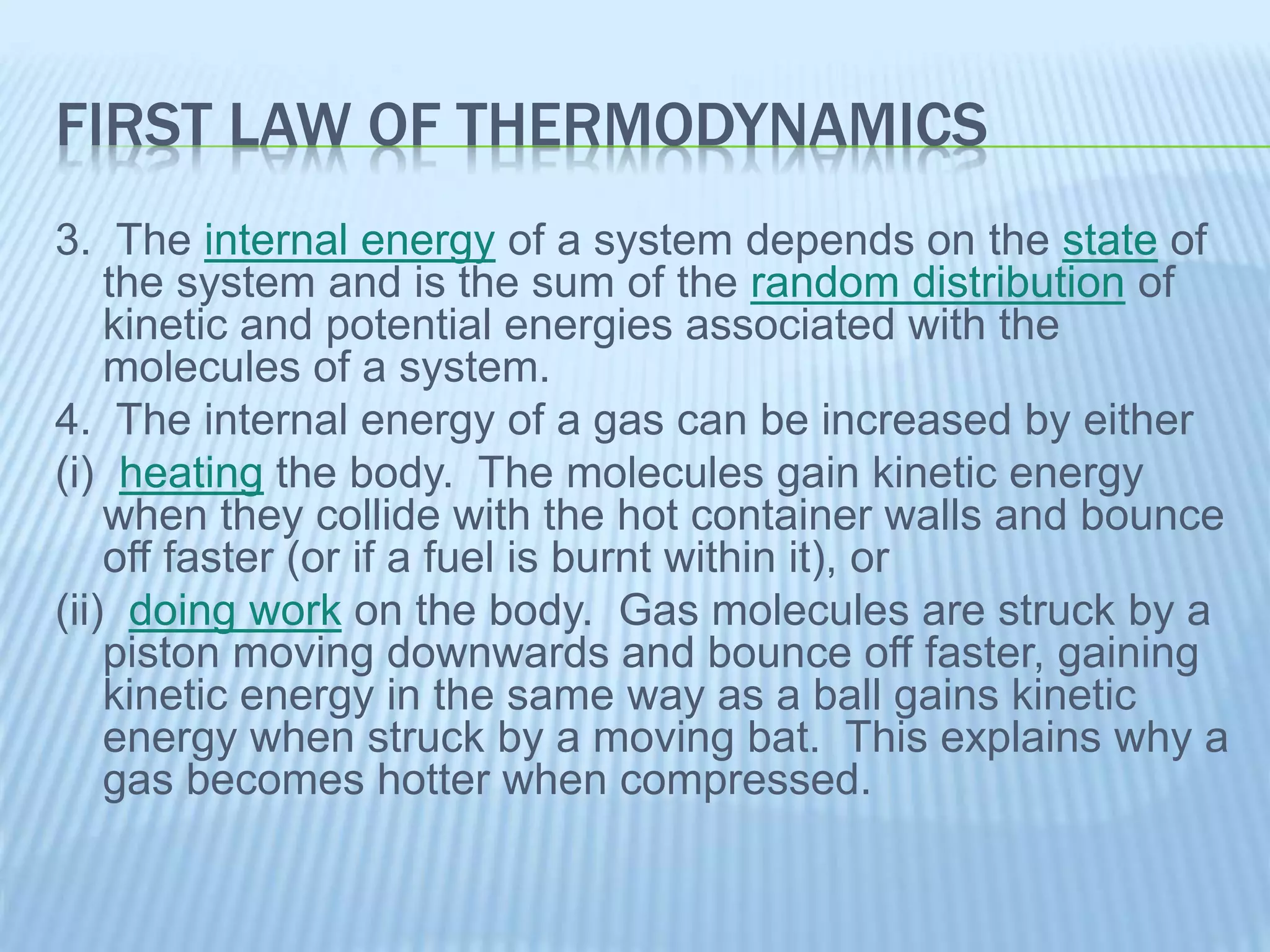 Thermal properties of materials A2 physics Topic 4 | PPT