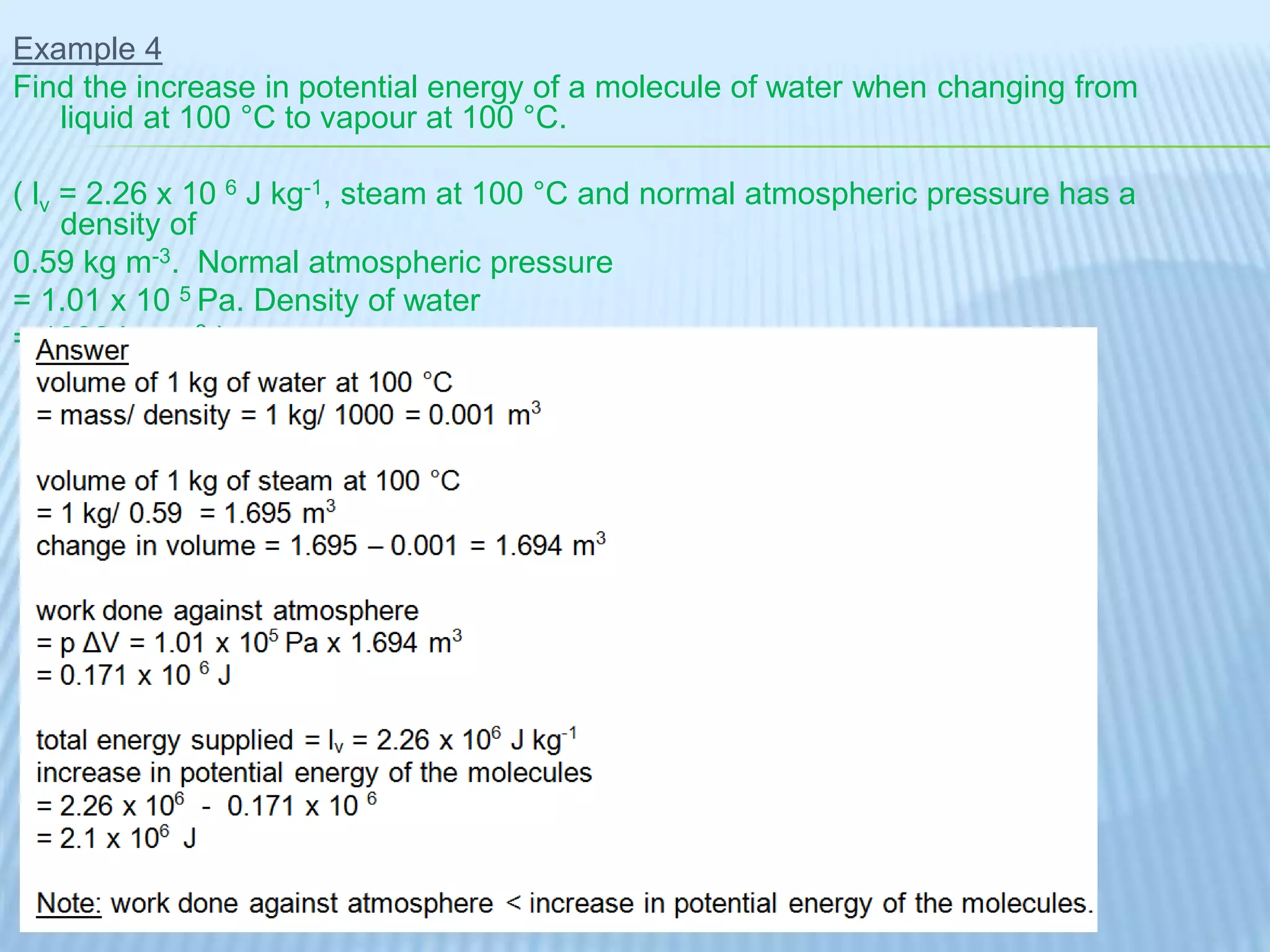 Thermal properties of materials A2 physics Topic 4 | PPT