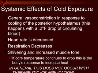 Thermal Agents Cold | PPT
