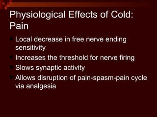 Thermal Agents Cold | PPT