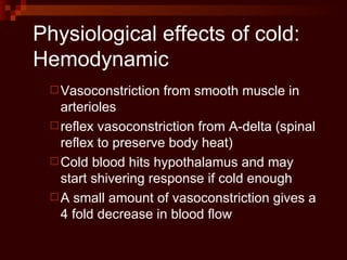 Thermal Agents Cold | PPT