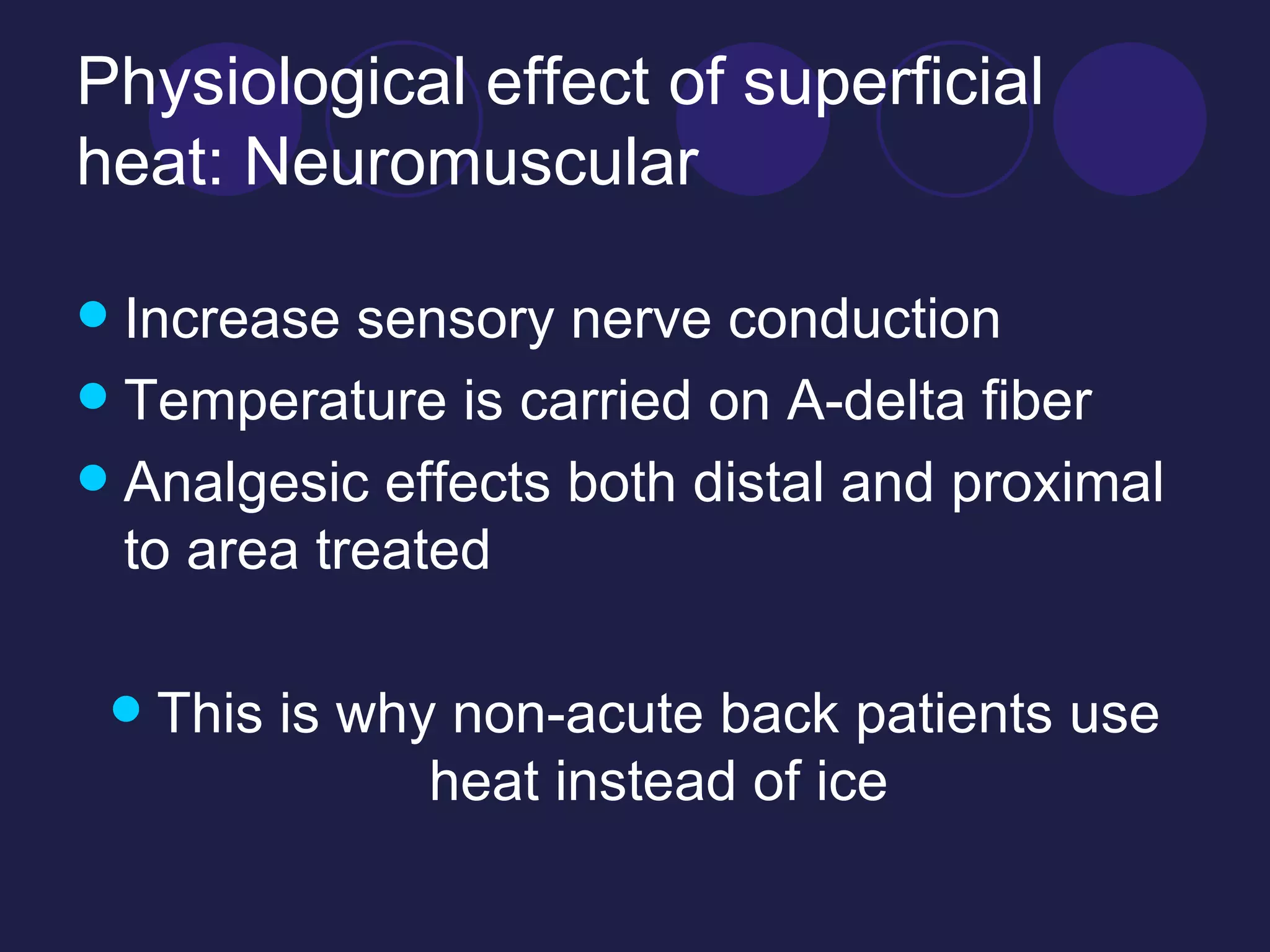 Thermal Agents Superficial Heat | PPT