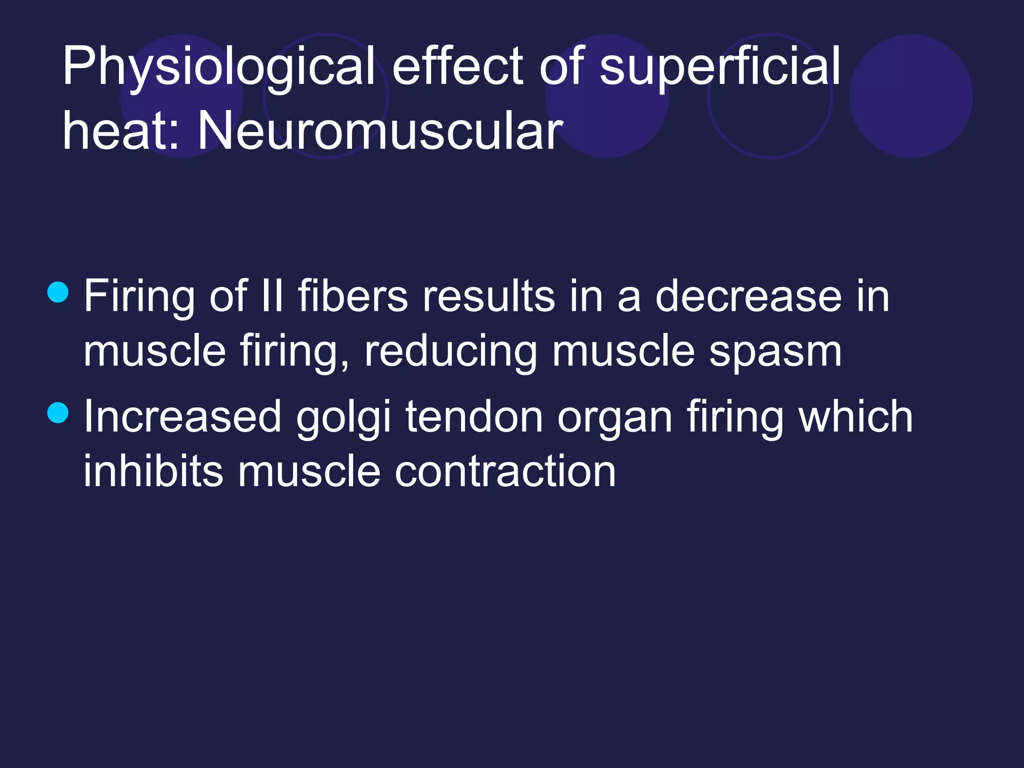 Thermal Agents Superficial Heat | PPT