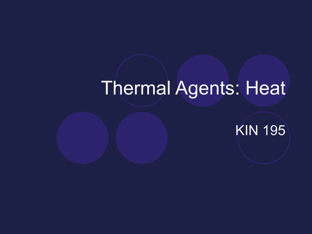 Thermal Agents Superficial Heat | PPT | Bath and Shower | Personal Care