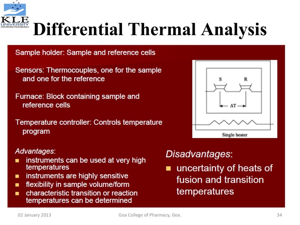 Thermal analysis
