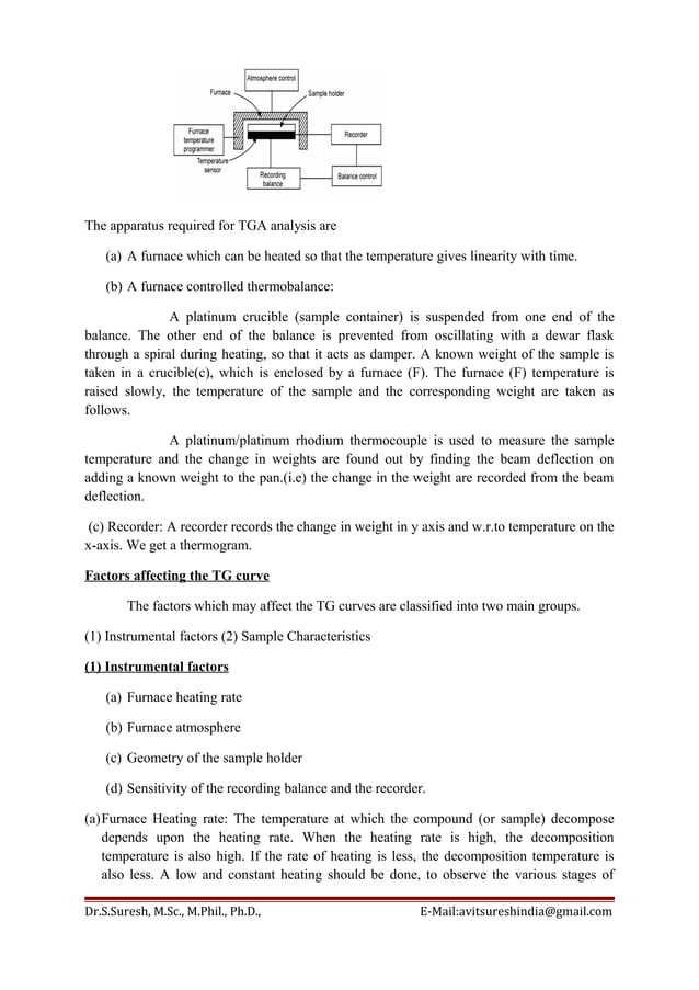 Thermal analysis | PDF