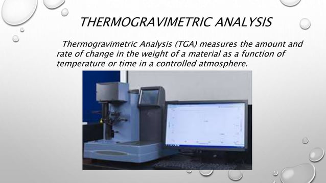 Basic Polymer identification and DSC and TGA analysis | PPTX ...
