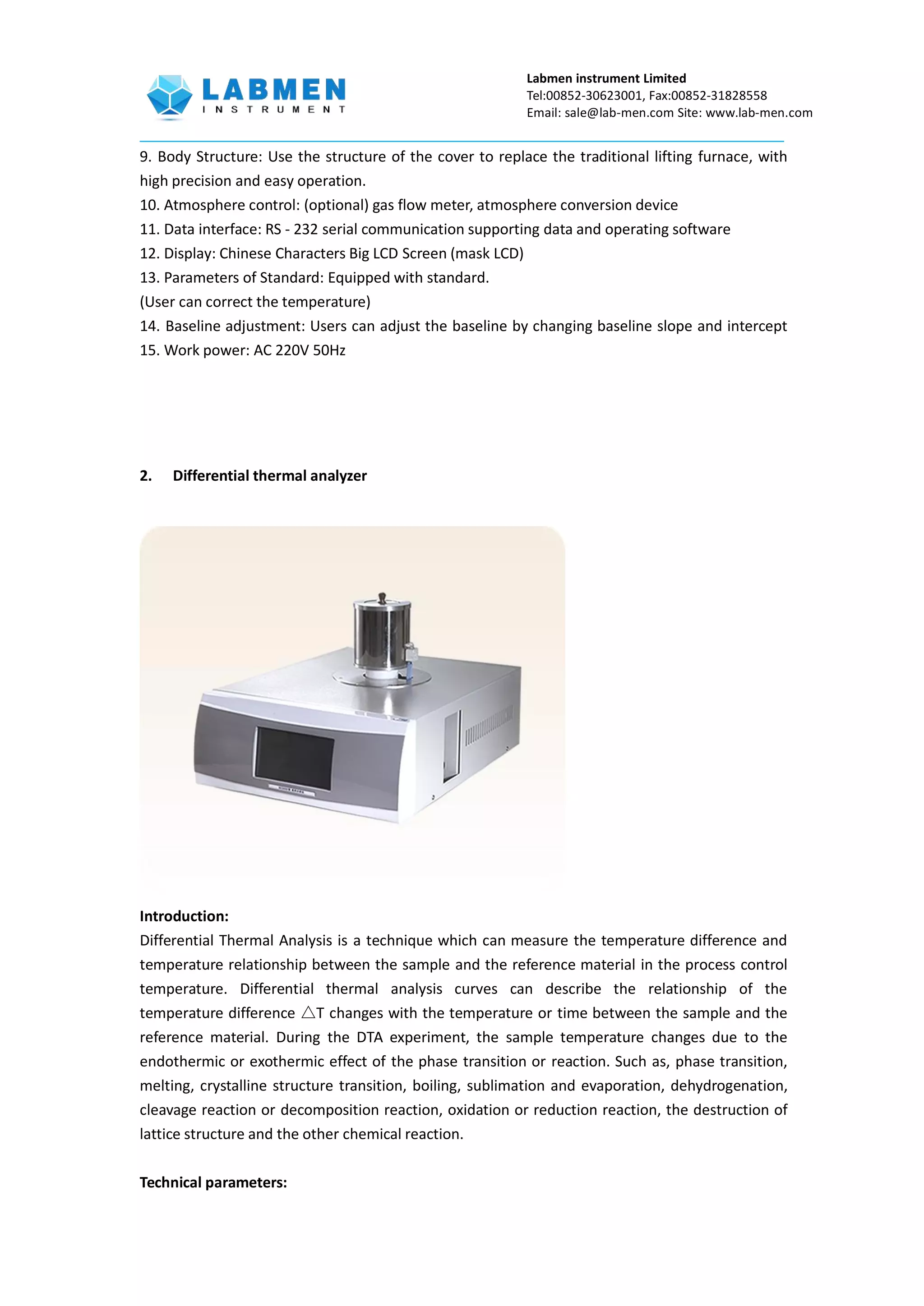 Thermal analysis | PDF