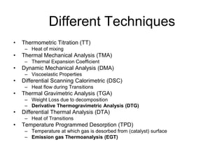 Thermal Analysis.ppt