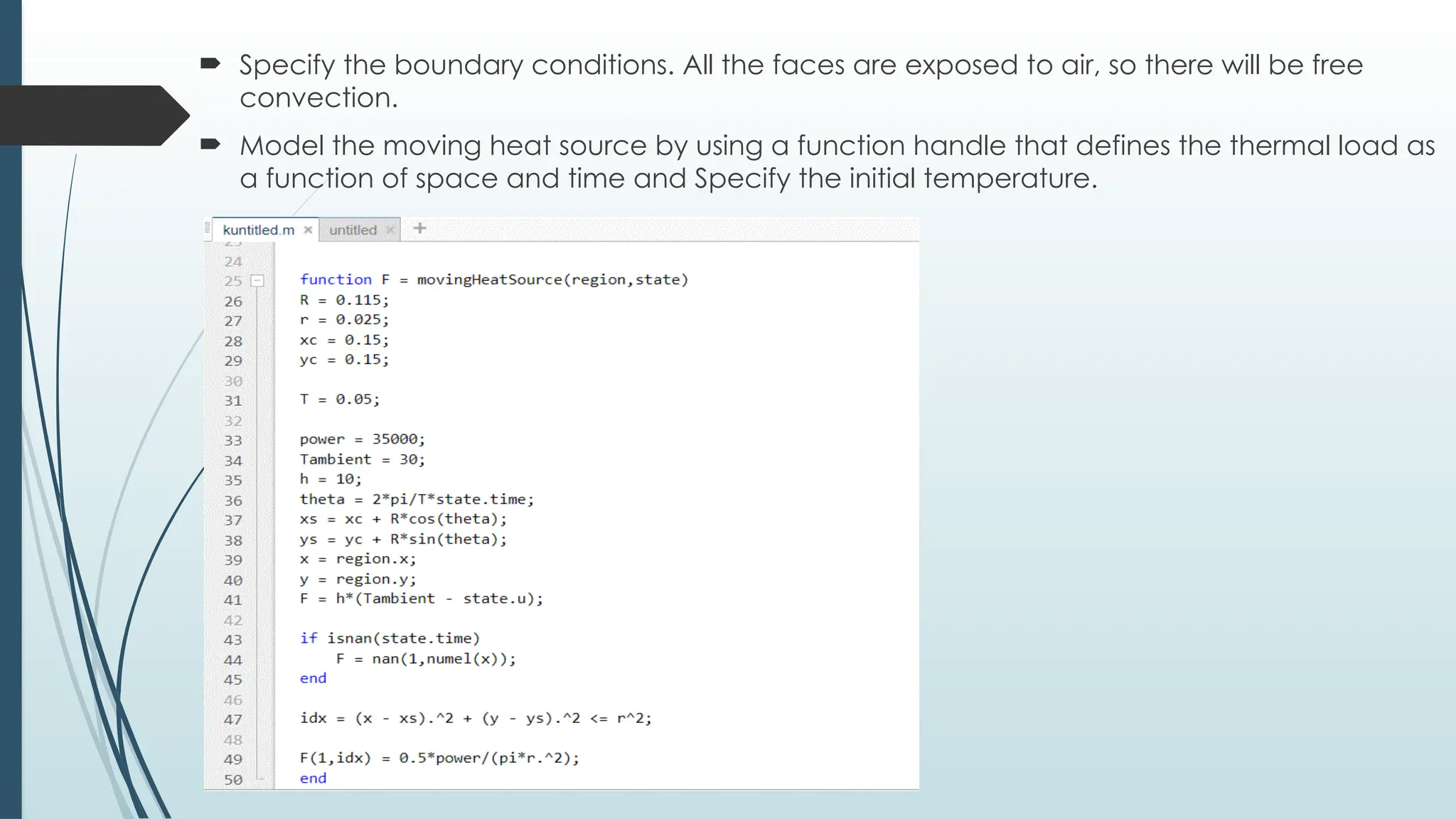 Thermal analysis of Disc brake using MATLAB.pptx