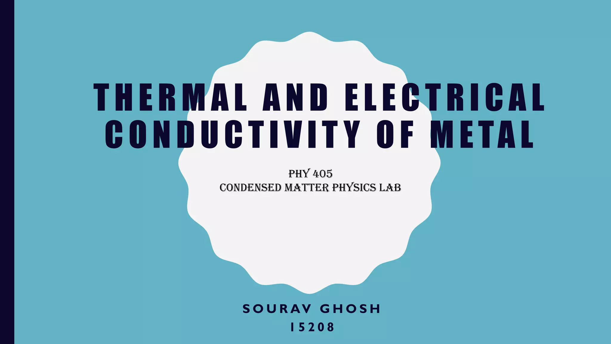Thermal and electrical conductivity of metal | PDF