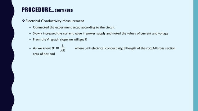 Thermal and electrical conductivity of metal | PDF | Chemistry | Science
