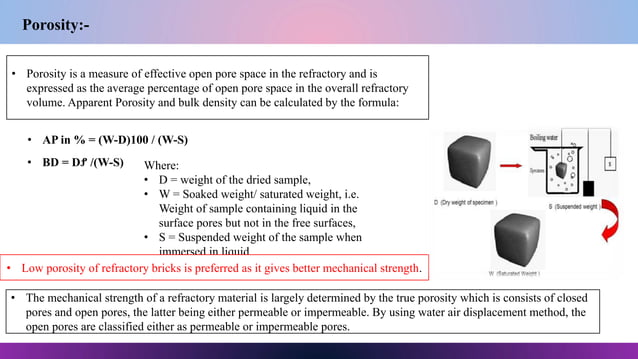 thermal and mechanical stress in refractory.pptx | Chemistry | Science