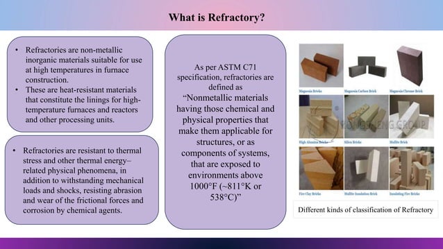 thermal and mechanical stress in refractory.pptx | Chemistry | Science