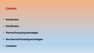 Thermal and non-thermal food preservation technologies.pptx
