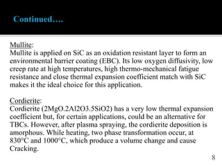 Thermal barrier coatings (TBC) | PPT