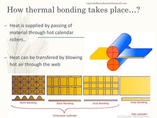 Thermal bonding technique by Vignesh Dhanabalan | PPTX
