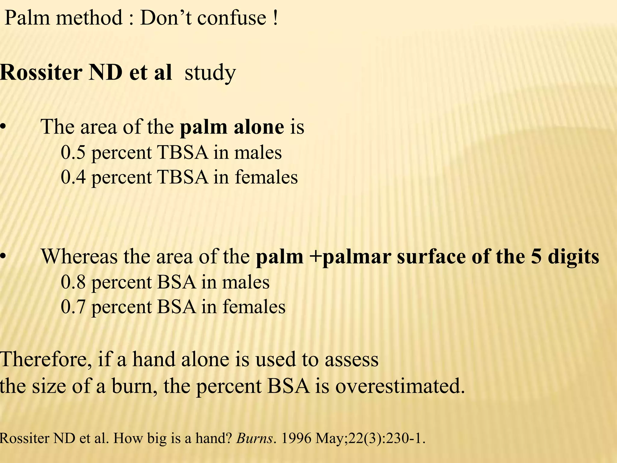 Thermal burns | PPTX