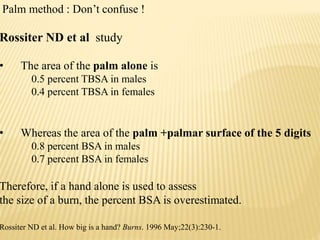 Thermal burns | PPTX