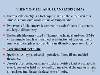 Thermal characterization | PPT
