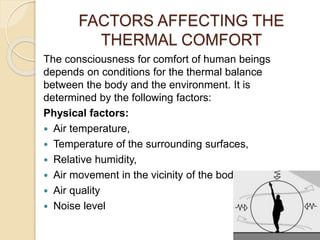 Thermal comfort and climate.pptx11 (1) | PPTX