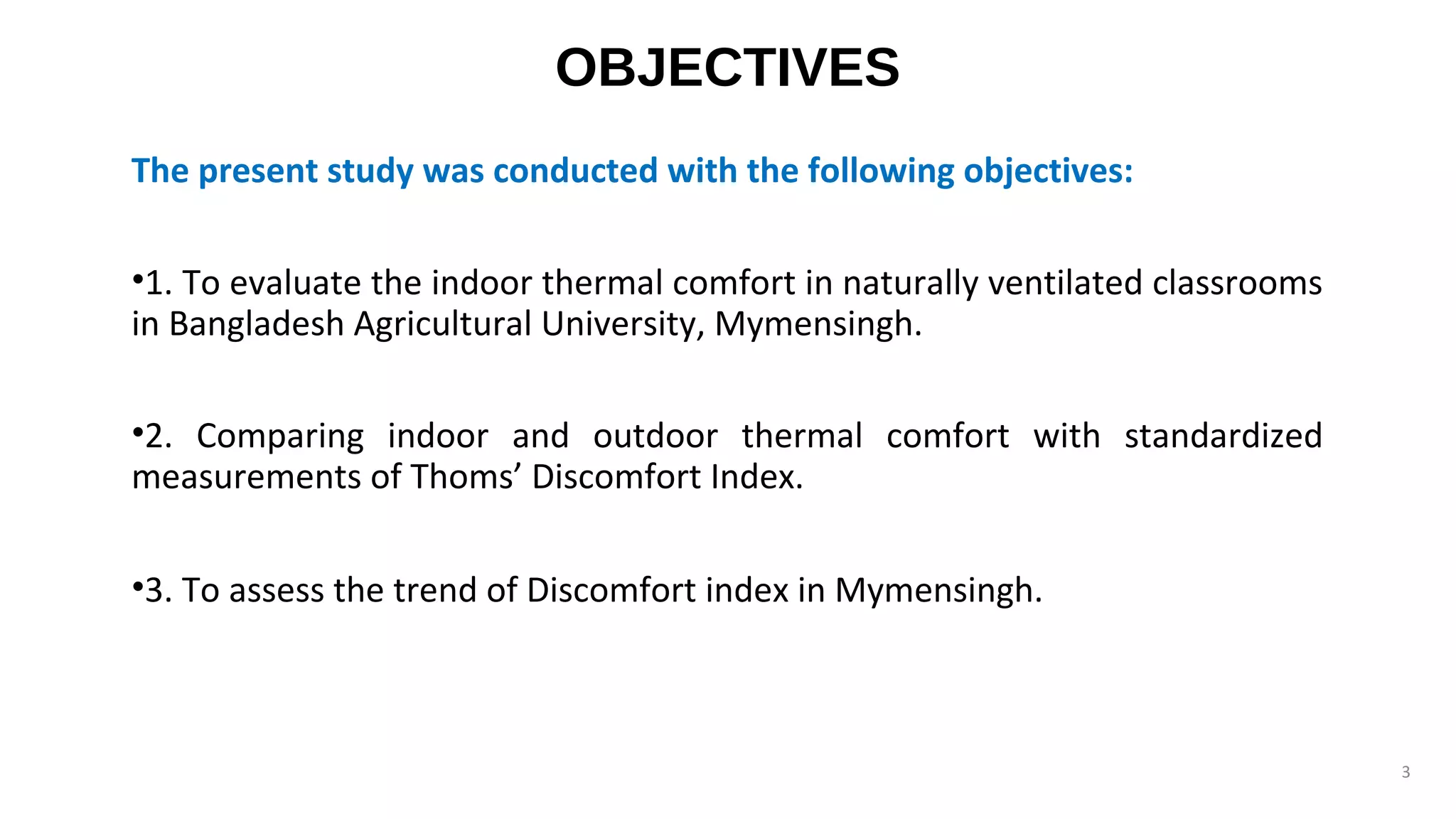 Thermal comfort in naturally ventilated classroom a study on Bangladesh ...